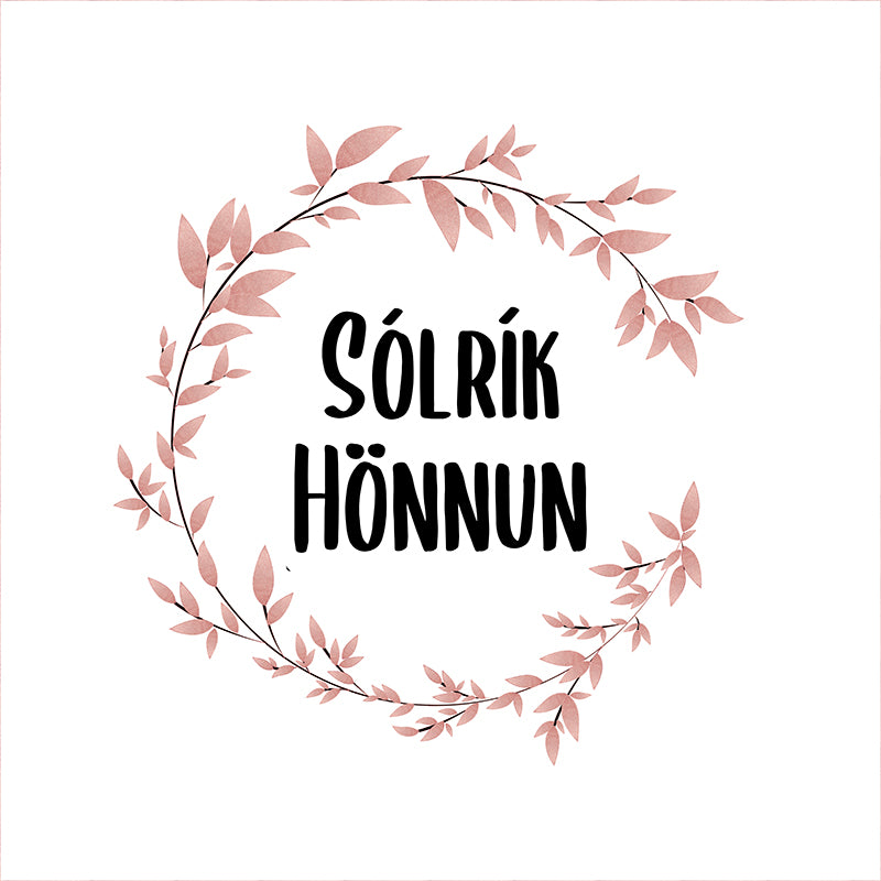 Sólrík hönnun – Pixlar vefverslun